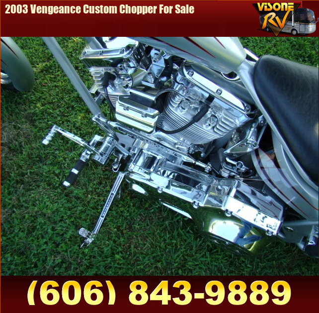 Salvage RV Parts 2003 Vengeance Custom Chopper For Sale ATV UTVs Boats ...