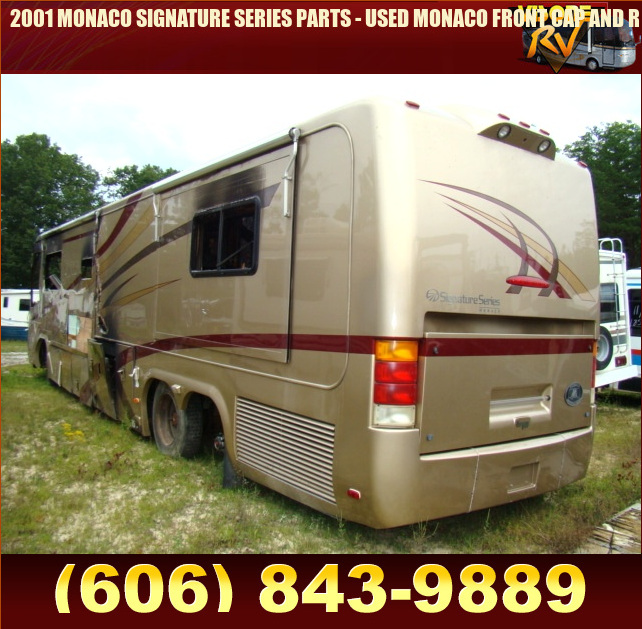 Salvage RV Parts 2001 MONACO SIGNATURE SERIES PARTS - USED MONACO FRONT ...