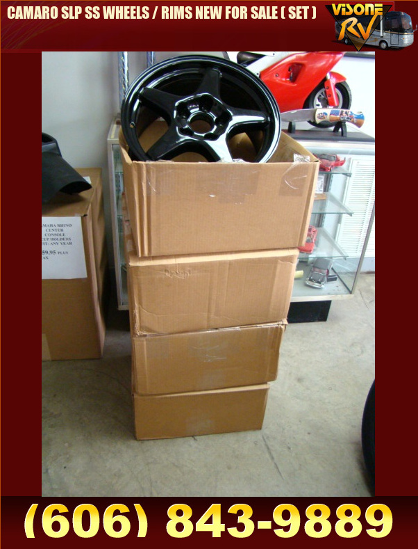Salvage RV Parts CAMARO SLP SS WHEELS / RIMS NEW FOR SALE ( SET ) Auto ...