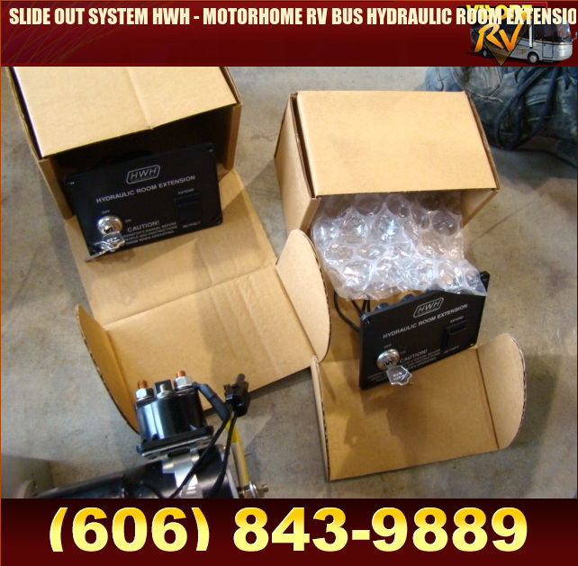 Salvage RV Parts SLIDE OUT SYSTEM HWH - MOTORHOME RV BUS HYDRAULIC ROOM ...