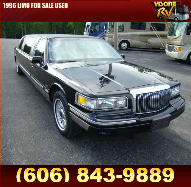 Salvage RV Parts 1996 LIMO FOR SALE USED PreOwned and Repairable Autos ...
