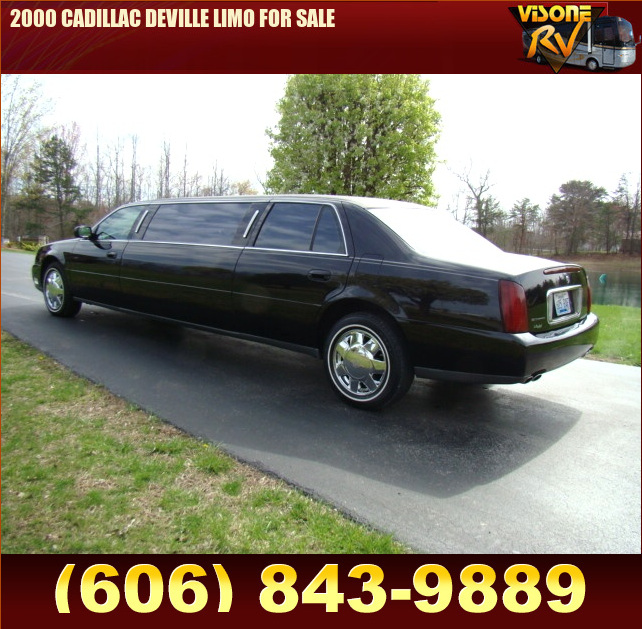 Salvage RV Parts 2000 CADILLAC DEVILLE LIMO FOR SALE PreOwned and ...