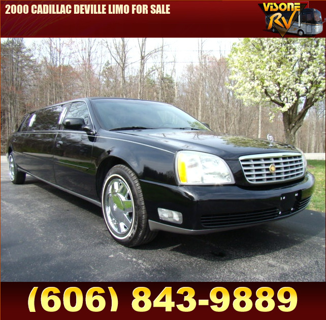 Salvage RV Parts 2000 CADILLAC DEVILLE LIMO FOR SALE PreOwned and ...