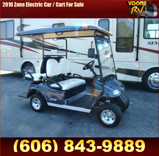 Salvage RV Parts 2010 Zone Electric Car / Cart For Sale PreOwned and ...