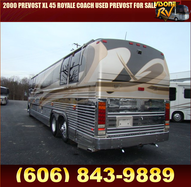 Used RV Parts 2000 PREVOST XL 45 ROYALE COACH USED PREVOST FOR SALE RVs ...