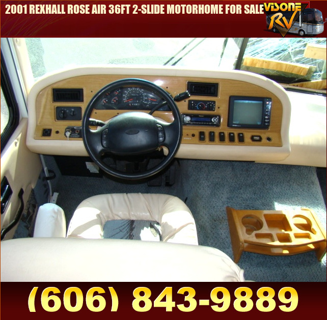 Salvage RV Parts 2001 REXHALL ROSE AIR 36FT 2-SLIDE MOTORHOME FOR SALE ...
