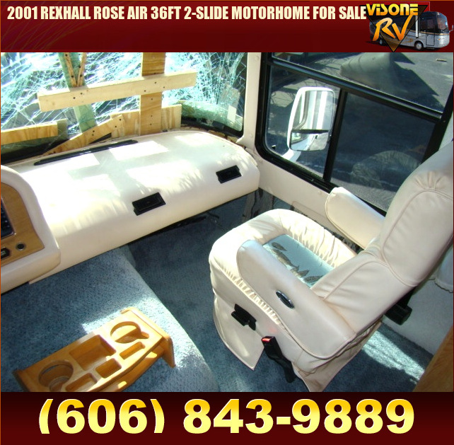Salvage RV Parts 2001 REXHALL ROSE AIR 36FT 2-SLIDE MOTORHOME FOR SALE ...