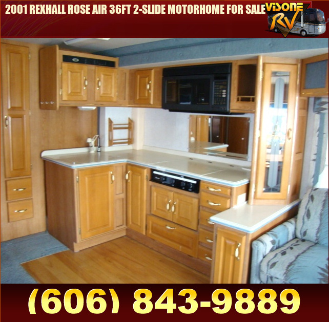 Salvage RV Parts 2001 REXHALL ROSE AIR 36FT 2-SLIDE MOTORHOME FOR SALE ...