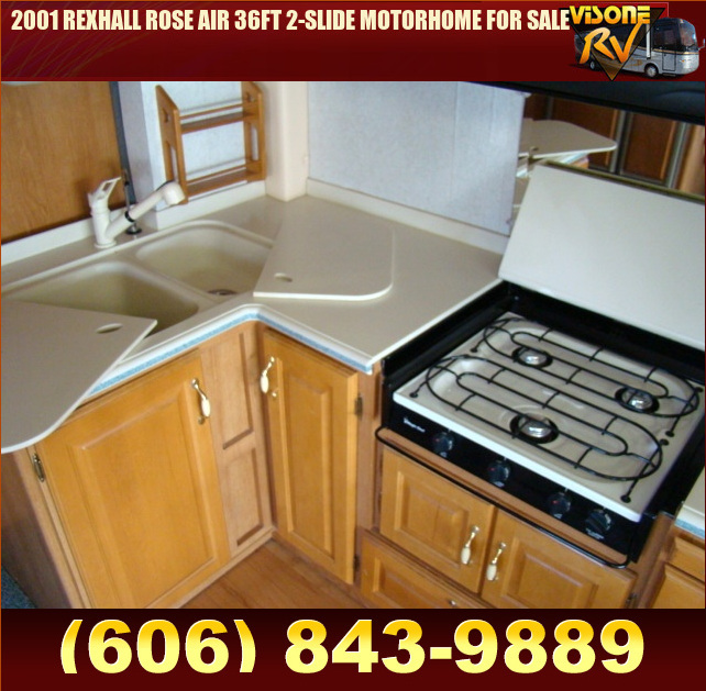 Salvage RV Parts 2001 REXHALL ROSE AIR 36FT 2-SLIDE MOTORHOME FOR SALE ...