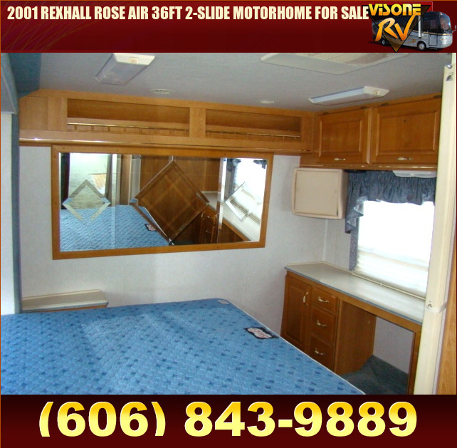 Salvage RV Parts 2001 REXHALL ROSE AIR 36FT 2-SLIDE MOTORHOME FOR SALE ...