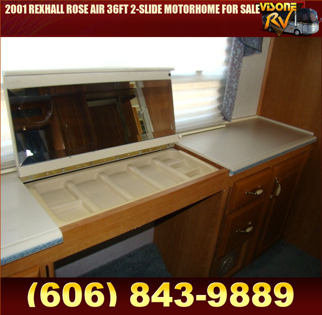 Salvage RV Parts 2001 REXHALL ROSE AIR 36FT 2-SLIDE MOTORHOME FOR SALE ...