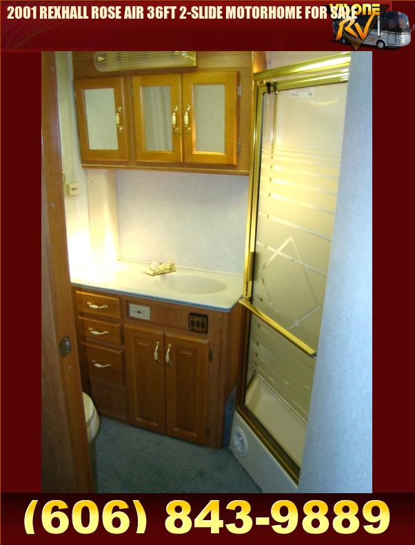 Used RV Parts 2001 REXHALL ROSE AIR 36FT 2-SLIDE MOTORHOME FOR SALE RVs ...