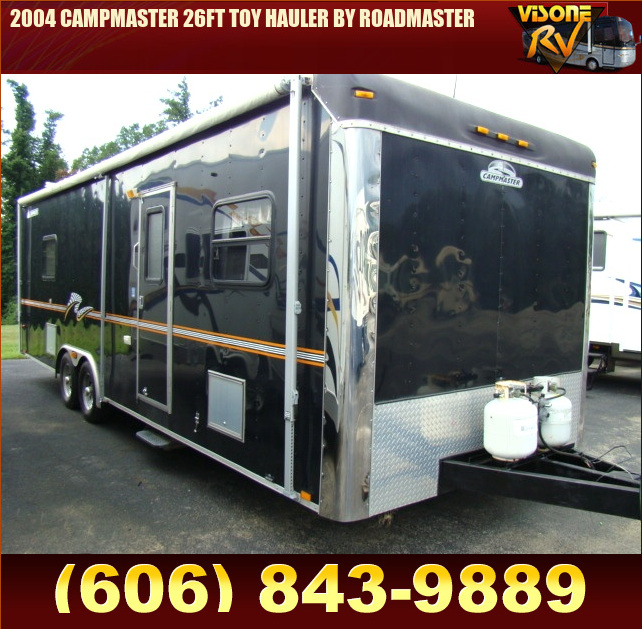 Salvage RV Parts 2004 CAMPMASTER 26FT TOY HAULER BY ROADMASTER RVs ...