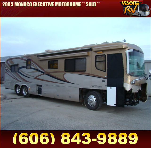 Salvage RV Parts 2005 MONACO EXECUTIVE MOTORHOME ** SOLD ** RVs Campers ...