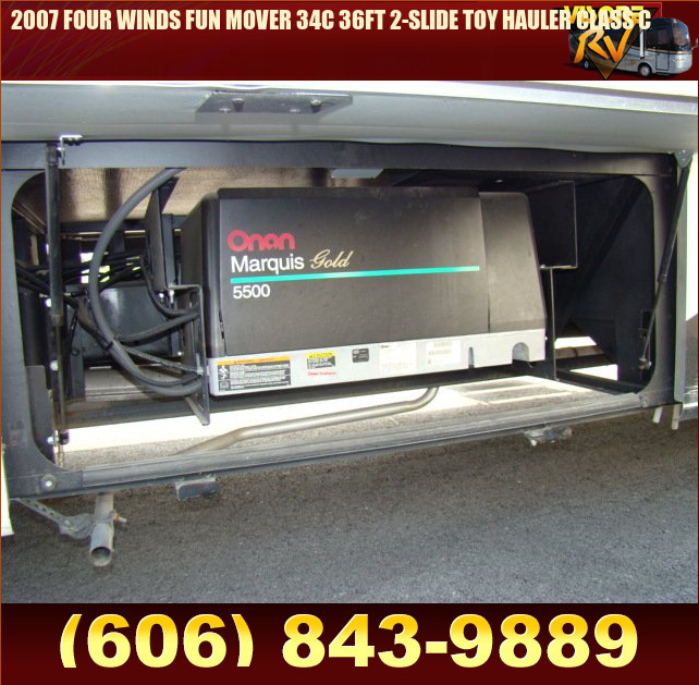Salvage RV Parts 2007 FOUR WINDS FUN MOVER 34C 36FT 2-SLIDE TOY HAULER ...