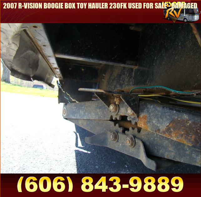 Salvage RV Parts 2007 R-VISION BOOGIE BOX TOY HAULER 230FK USED FOR ...