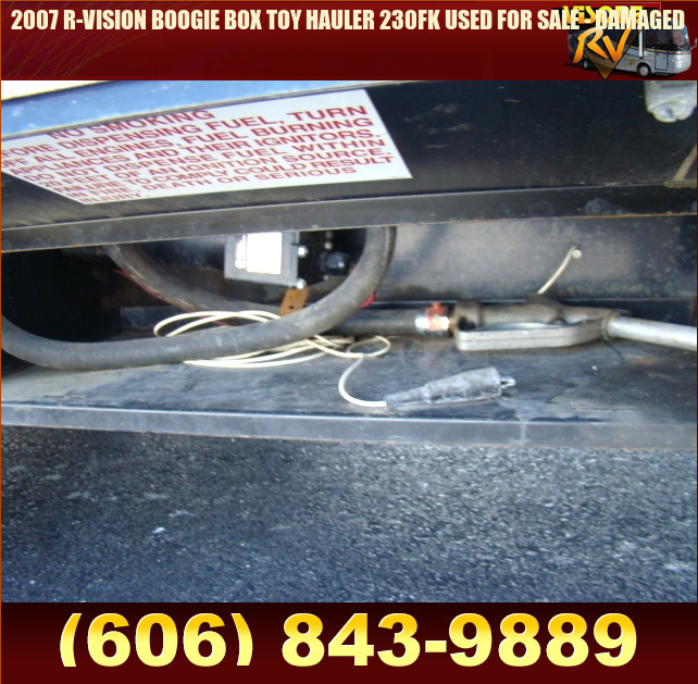 Used RV Parts 2007 R-VISION BOOGIE BOX TOY HAULER 230FK USED FOR SALE ...