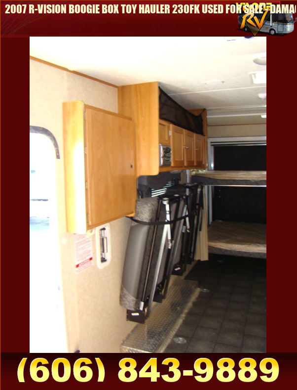 Salvage RV Parts 2007 R-VISION BOOGIE BOX TOY HAULER 230FK USED FOR ...