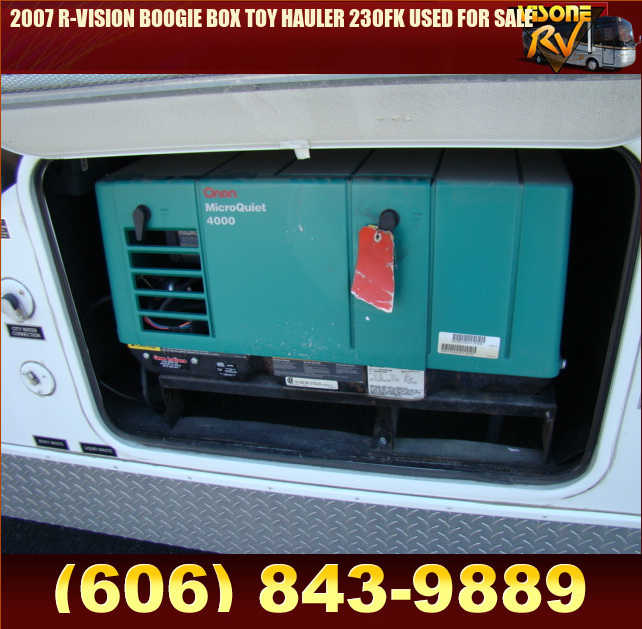 Salvage RV Parts 2007 R-VISION BOOGIE BOX TOY HAULER 230FK USED FOR ...