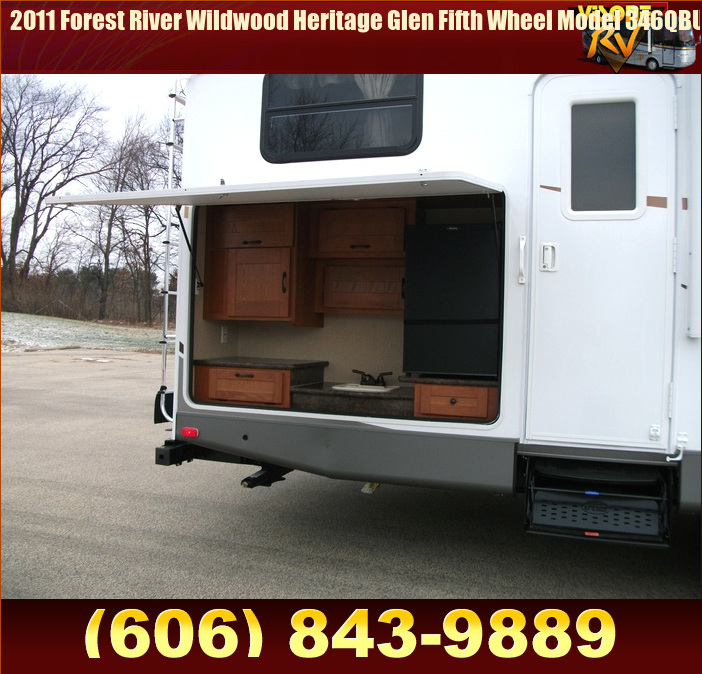 Salvage RV Parts 2011 Forest River Wildwood Heritage Glen Fifth Wheel ...