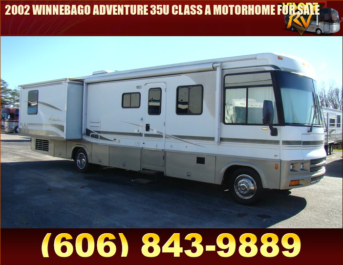 Salvage RV Parts 2002 WINNEBAGO ADVENTURE 35U CLASS A MOTORHOME FOR ...