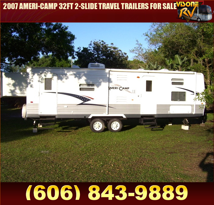 Salvage RV Parts 2007 AMERI-CAMP 32FT 2-SLIDE TRAVEL TRAILERS FOR SALE RVs Campers Motorhomes ...