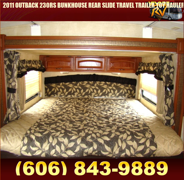 Salvage RV Parts 2011 OUTBACK 230RS BUNKHOUSE REAR SLIDE TRAVEL TRAILER ...