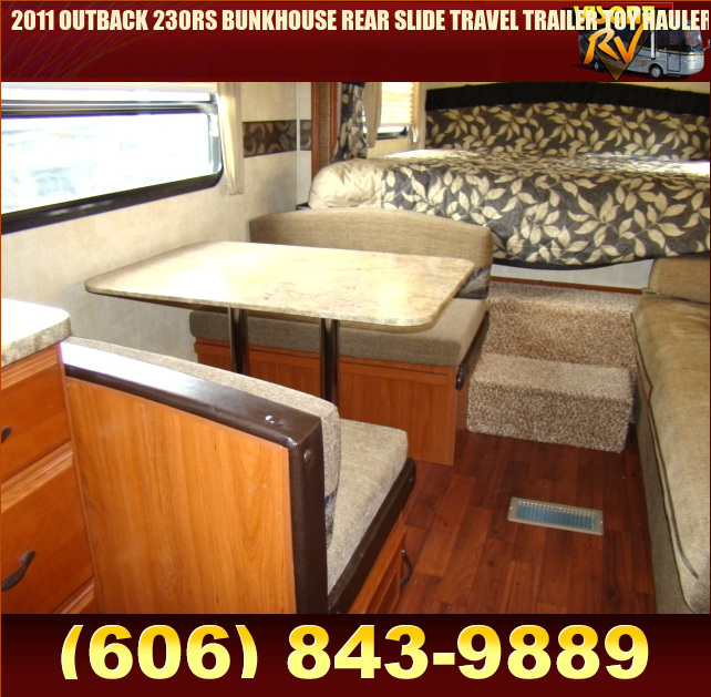 Salvage RV Parts 2011 OUTBACK 230RS BUNKHOUSE REAR SLIDE TRAVEL TRAILER ...