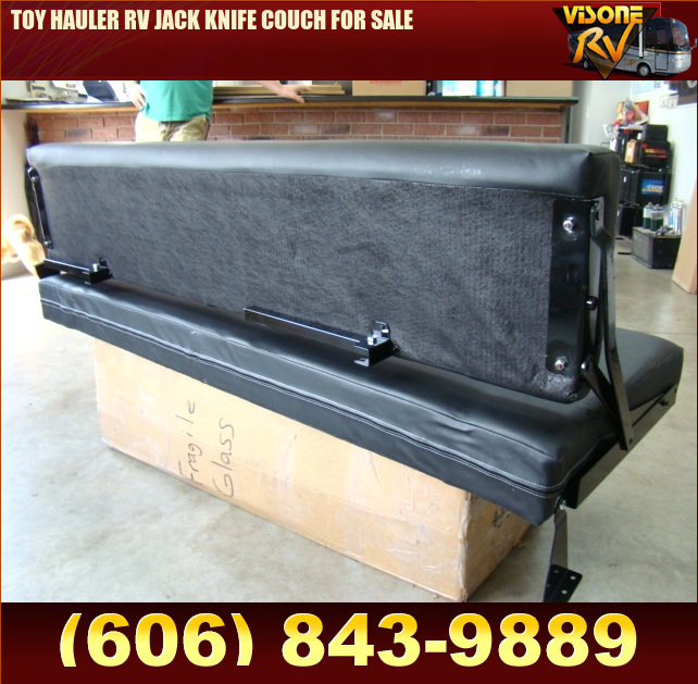 Salvage RV Parts TOY HAULER RV JACK KNIFE COUCH FOR SALE Used RV Parts ...