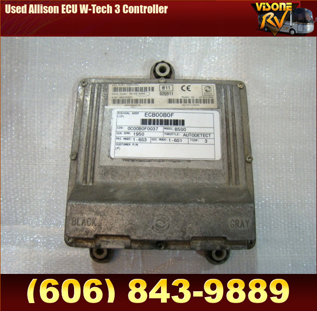 Salvage RV Parts Used Allison ECU W-Tech 3 Controller Used RV Parts ...