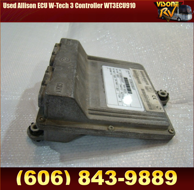 Salvage RV Parts Used Allison ECU W-Tech 3 Controller WT3ECU910 Used RV ...