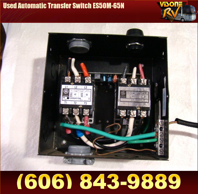 Salvage RV Parts Used Automatic Transfer Switch ES50M-65N Used RV Parts ...
