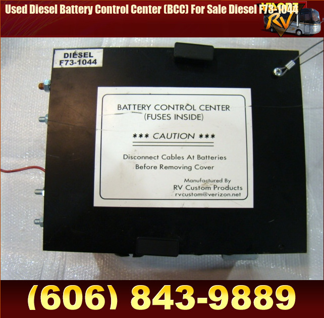 Used RV Parts Used Diesel Battery Control Center (BCC) For Sale Diesel ...