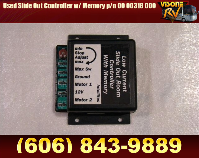 Salvage RV Parts Used Slide Out Controller w/ Memory p/n 00 00318 000 ...