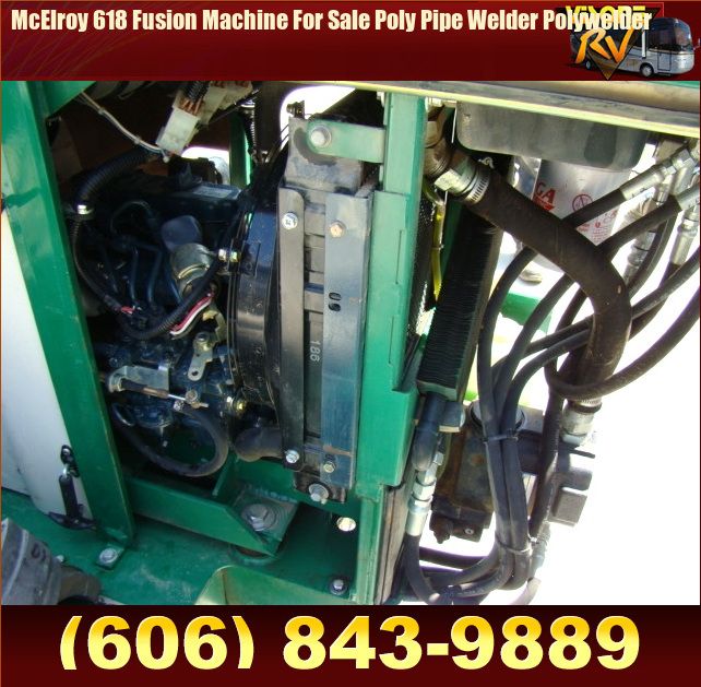 Salvage RV Parts McElroy 618 Fusion Machine For Sale Poly Pipe Welder ...