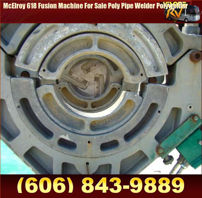 Salvage RV Parts McElroy 618 Fusion Machine For Sale Poly Pipe Welder ...