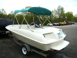 Salvage RV Parts 1995 JET BOAT 120HP 16FT SUGAR SAND MIRAGE FOR SALE ...